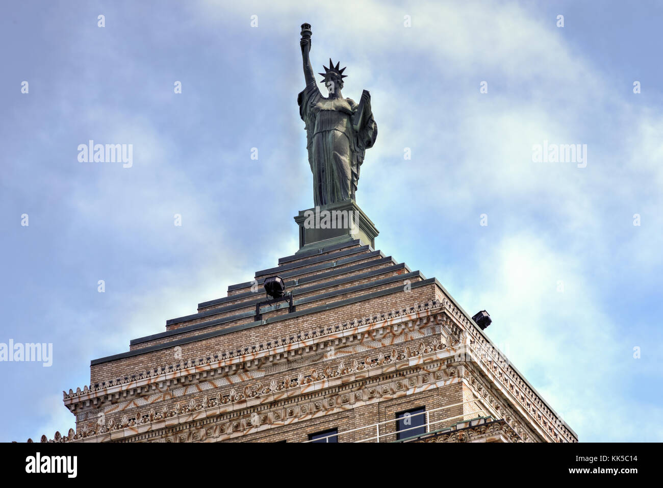 Buffalo, New York - May 8, 2016: The Liberty Building, a Neoclassical ...