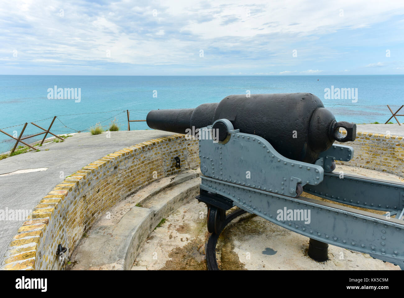 Cannon at the Royal Navy Dockyard, HMD Bermuda which was the principal ...