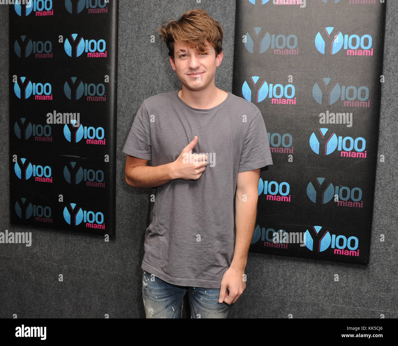 FORT LAUDERDALE, FL - OCTOBER 04: Charlie Puth poses for a portrait ...