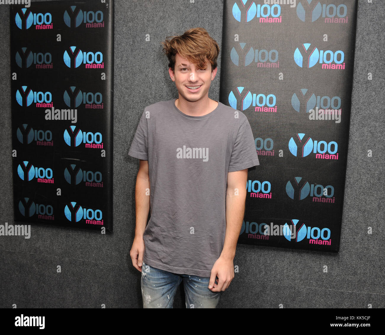 FORT LAUDERDALE, FL - OCTOBER 04: Charlie Puth poses for a portrait ...
