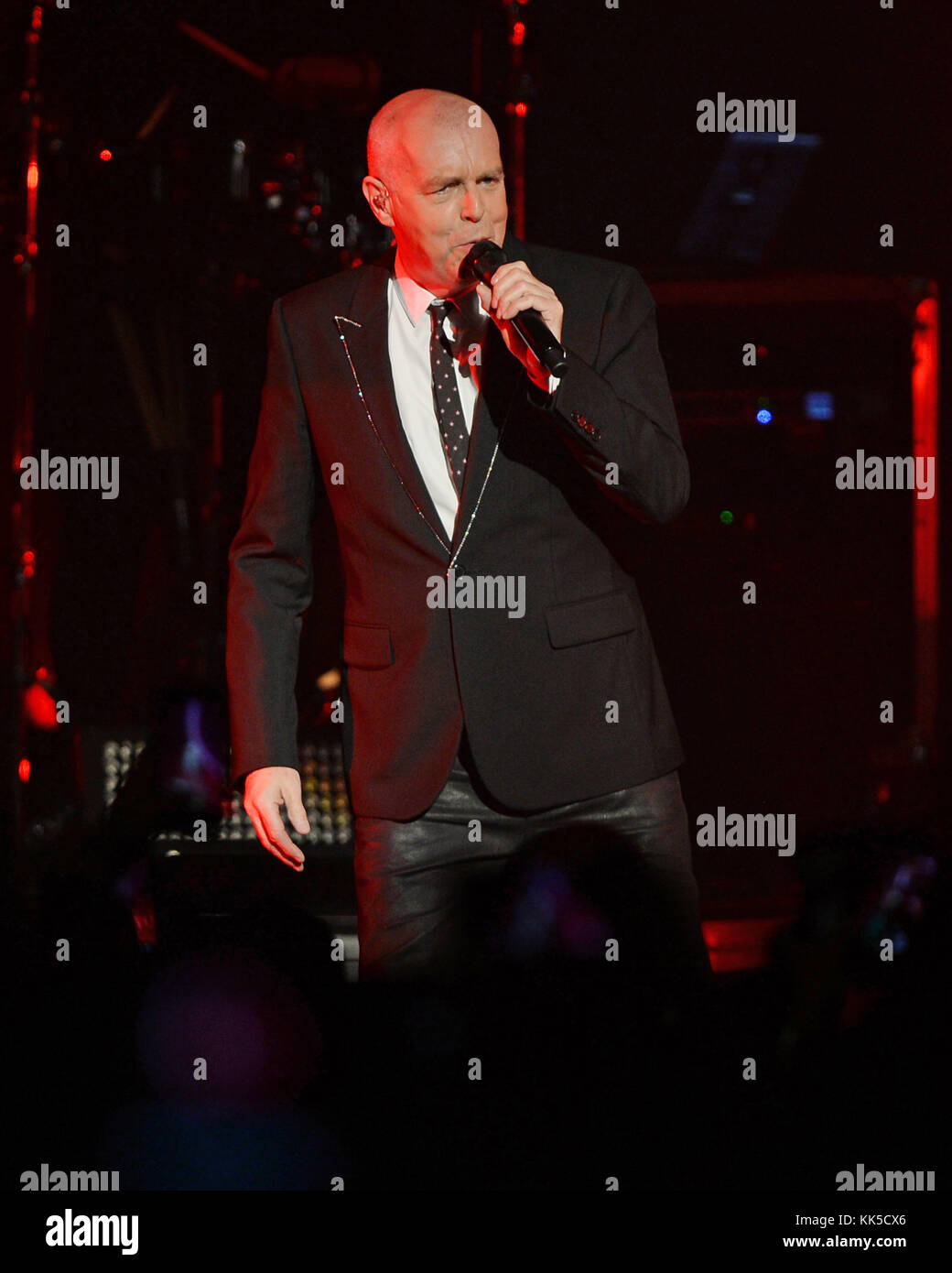 MIAMI BEACH, FL - NOVEMBER 16: Neil Tennant of Pet Shop Boys performs ...