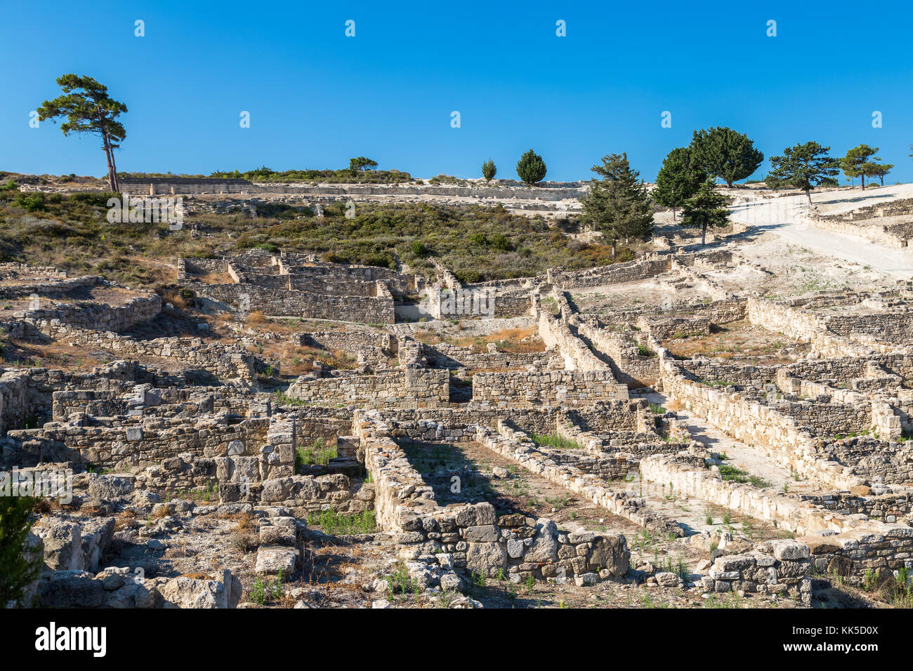 Ancient City of Kamiros, Rhodes, Greece Stock Photo - Alamy