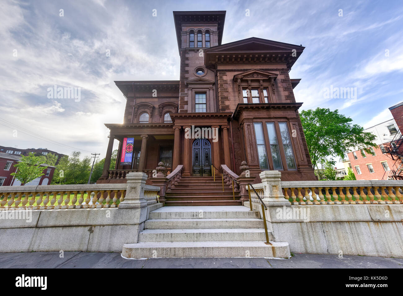 Victoria morse libby mansion hi-res stock photography and images - Alamy