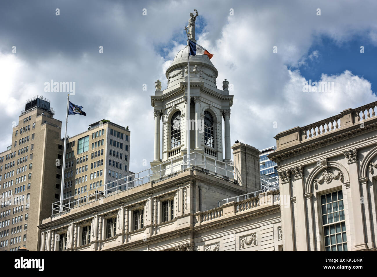 New York City Hall, the seat of New York City government in Manhattan ...