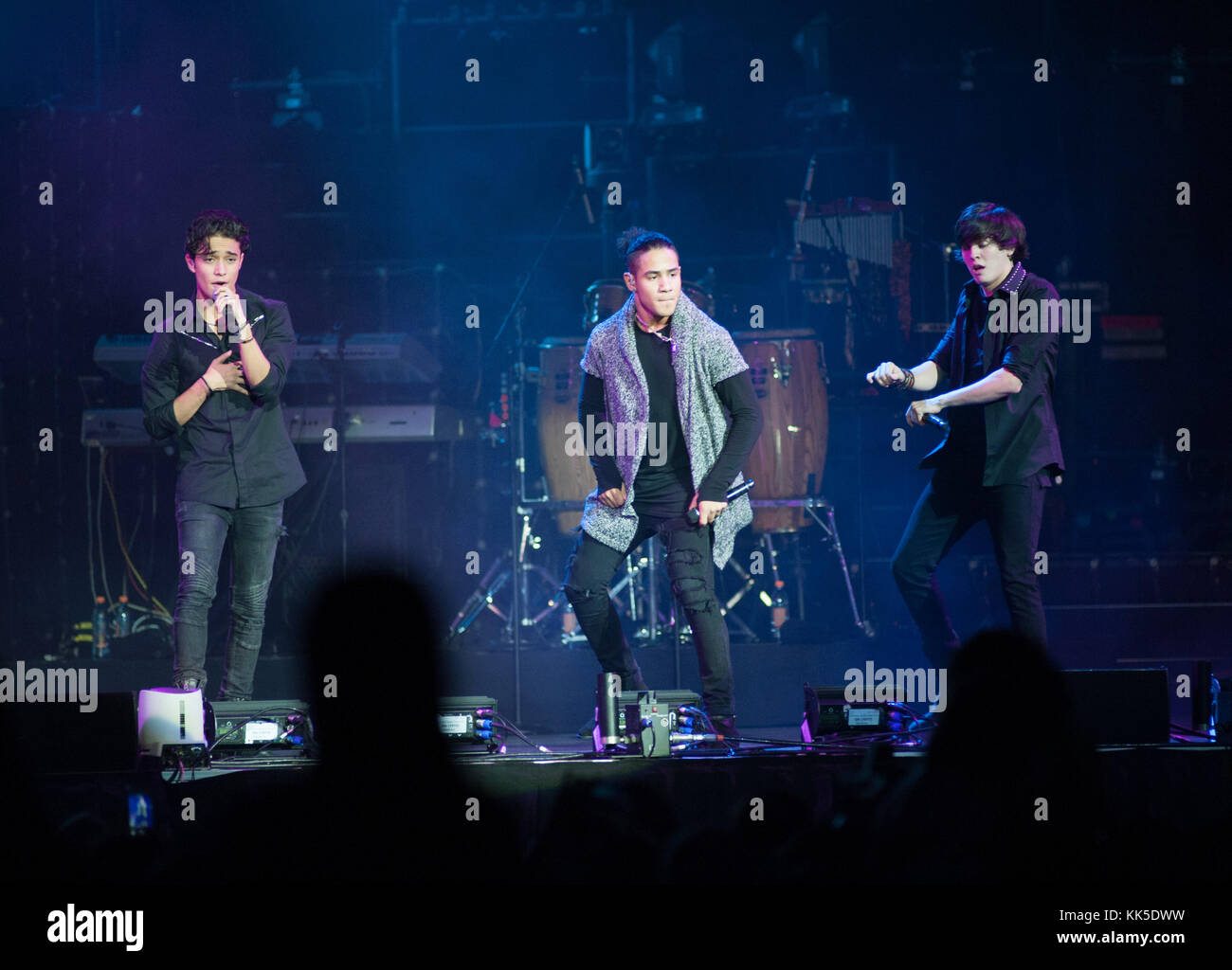 HOLLYWOOD FL - AUGUST 01: CNCO Performs On The One World Tour at Hard ...