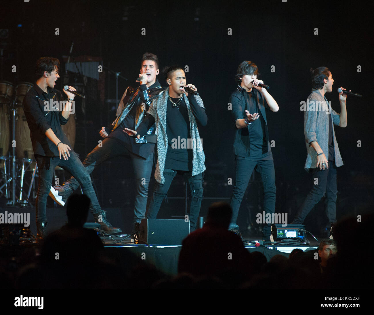 HOLLYWOOD FL - AUGUST 01: CNCO Performs On The One World Tour at Hard ...