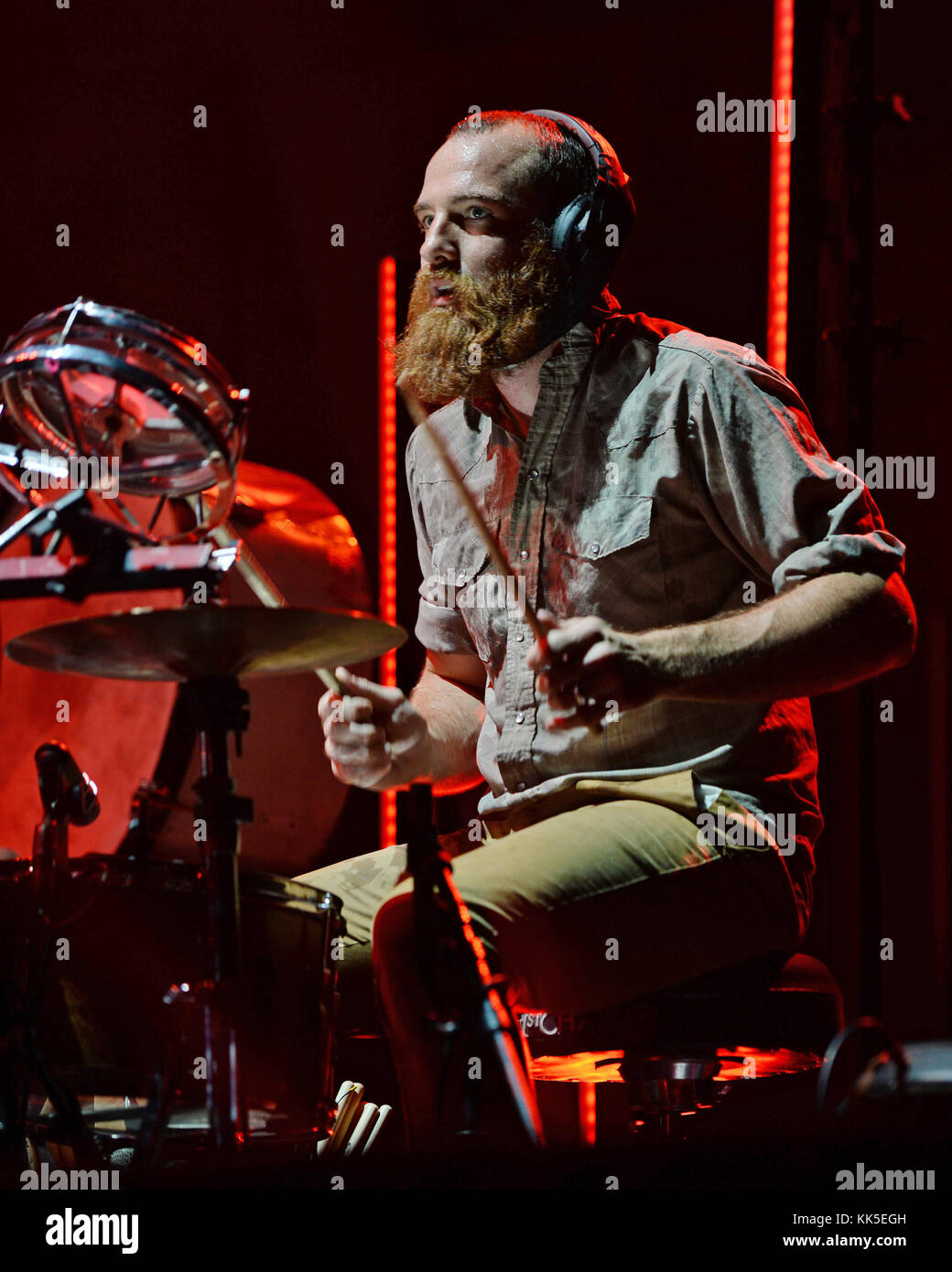 SUNRISE FL - JULY 02: Roy Mitchell-Cardenas, Paul Meany, Todd Gummerman ...