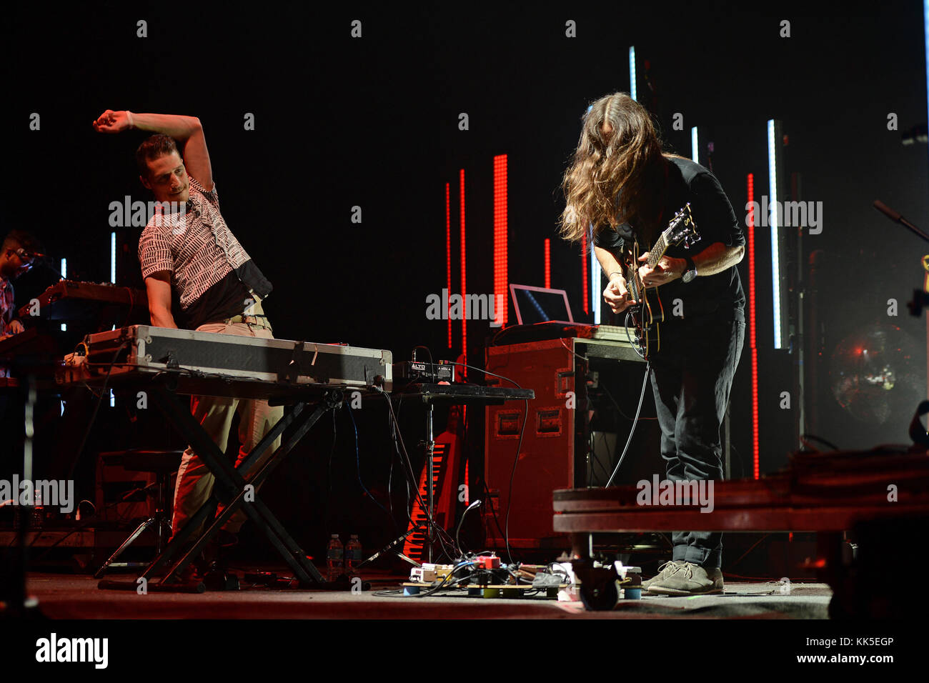 SUNRISE FL - JULY 02: Roy Mitchell-Cardenas, Paul Meany, Todd Gummerman ...
