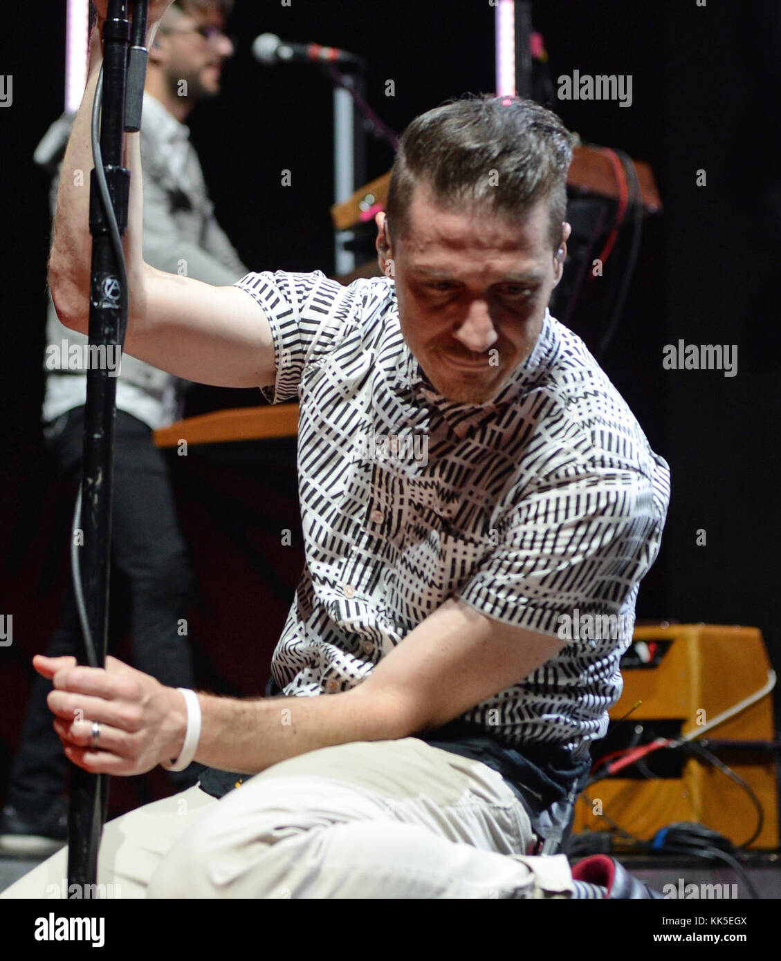 SUNRISE FL - JULY 02: Roy Mitchell-Cardenas, Paul Meany, Todd Gummerman ...