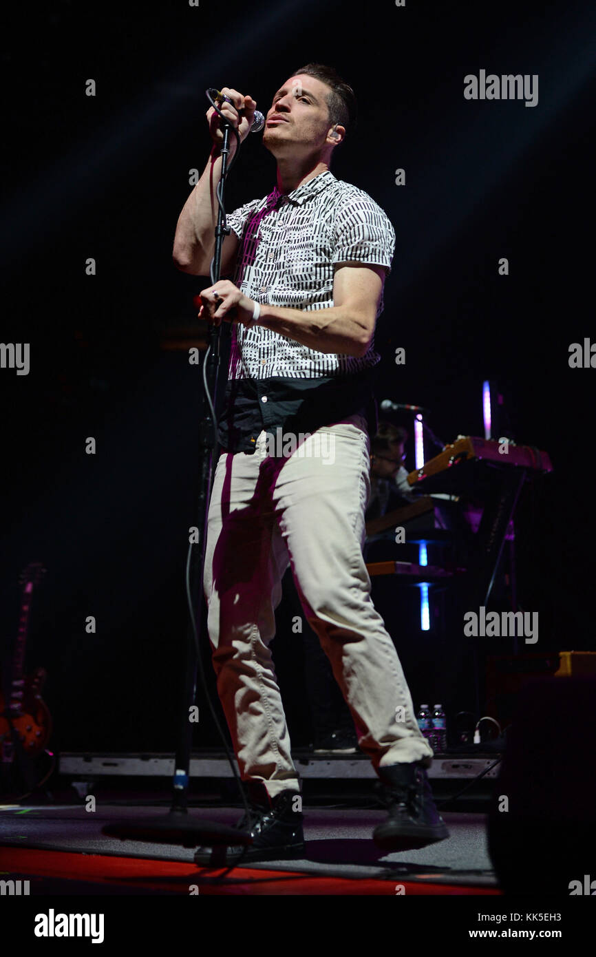 SUNRISE FL - JULY 02: Roy Mitchell-Cardenas, Paul Meany, Todd Gummerman ...