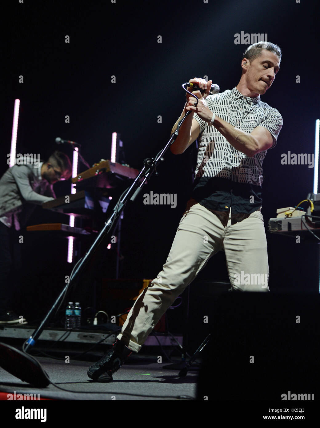 SUNRISE FL - JULY 02: Roy Mitchell-Cardenas, Paul Meany, Todd Gummerman ...