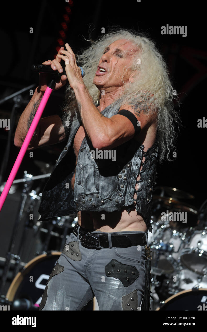 NEW YORK, NY - SEPTEMBER 02: Dee Snider of Twisted Sister performs on ...