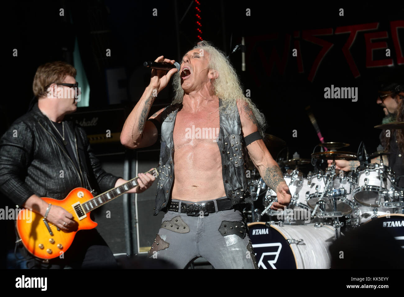 NEW YORK, NY - SEPTEMBER 02: Dee Snider of Twisted Sister performs on ...