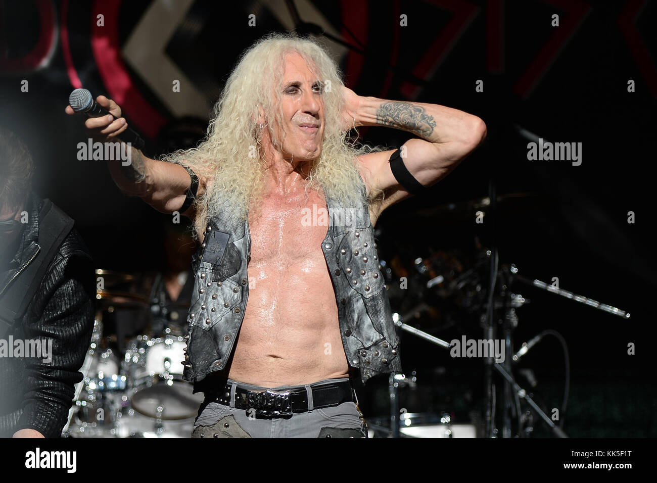 NEW YORK, NY - SEPTEMBER 02: Dee Snider of Twisted Sister performs on ...