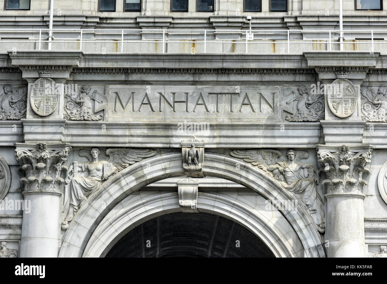 Municipal Building in Manhattan, New York City, is a 40-story building ...