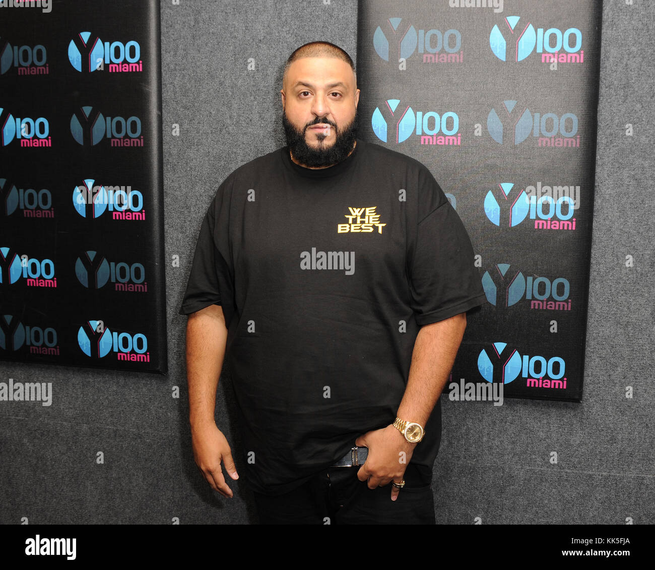 FORT LAUDERDALE, FL - AUGUST 01: DJ Khaled poses for a portrait at I ...