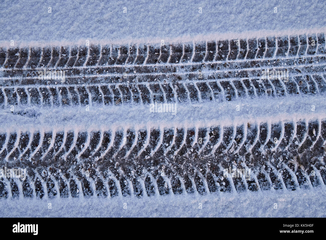 Tracks from wheels car hi-res stock photography and images - Alamy