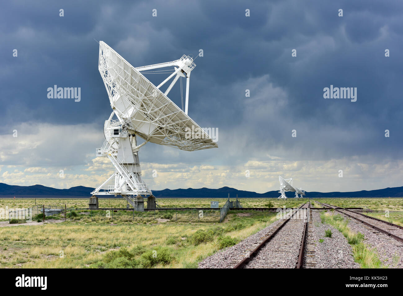 The Karl G. Jansky Very Large Array (VLA) is a radio astronomy ...