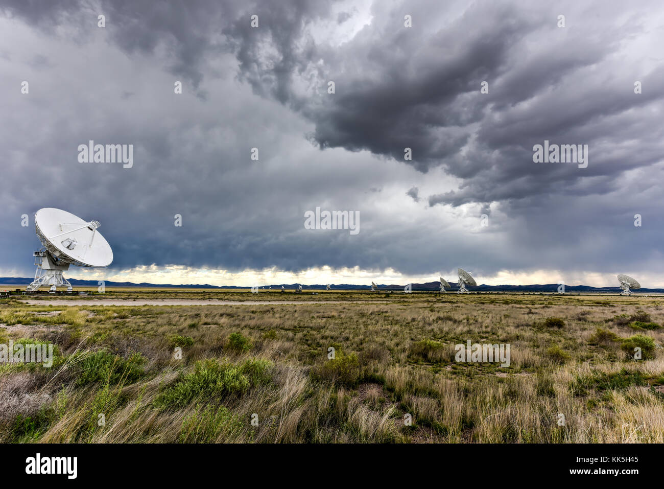 The Karl G. Jansky Very Large Array (VLA) is a radio astronomy ...