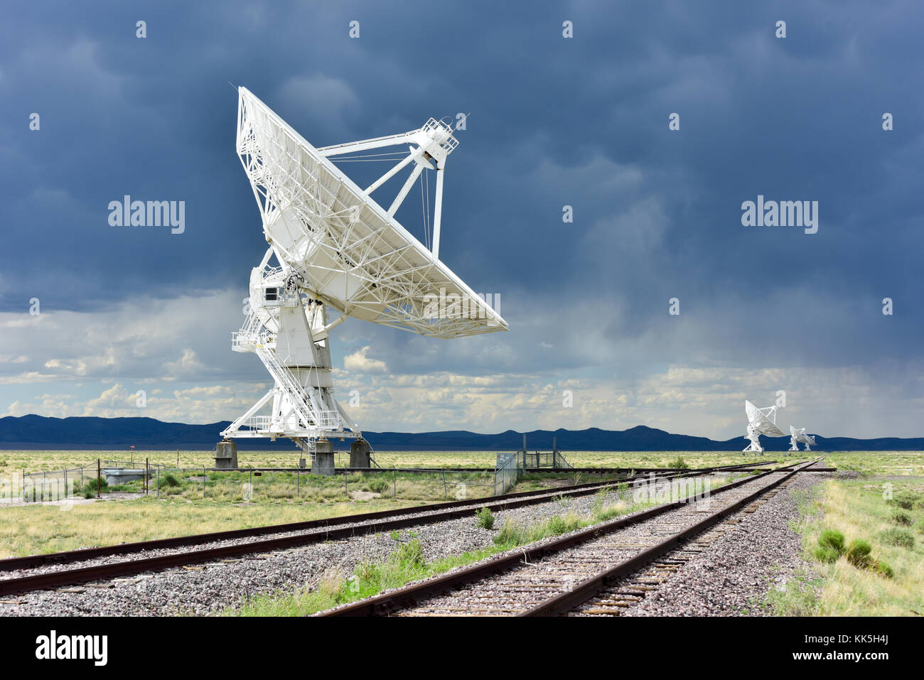 The Karl G. Jansky Very Large Array (VLA) is a radio astronomy ...