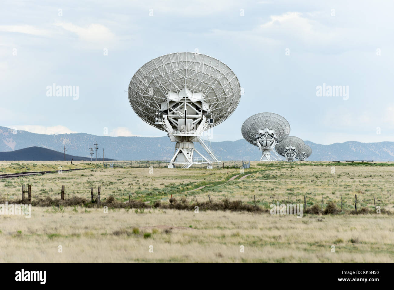 The Karl G. Jansky Very Large Array (VLA) is a radio astronomy ...