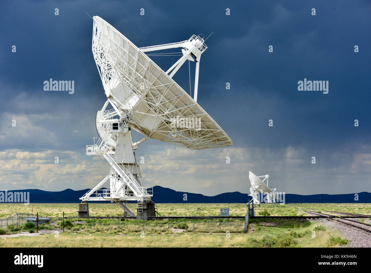 The Karl G. Jansky Very Large Array (VLA) is a radio astronomy ...