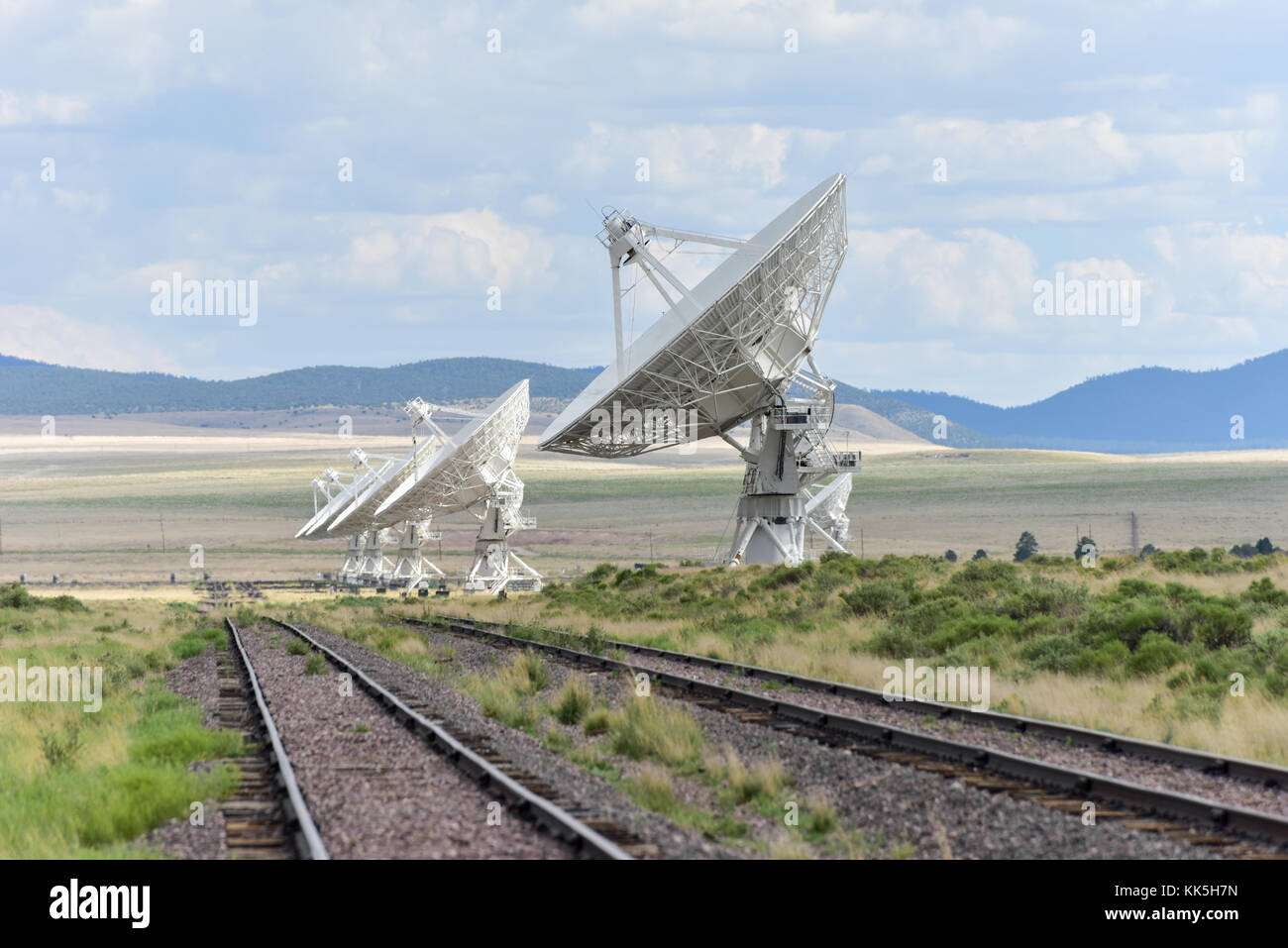 The Karl G. Jansky Very Large Array (VLA) is a radio astronomy ...
