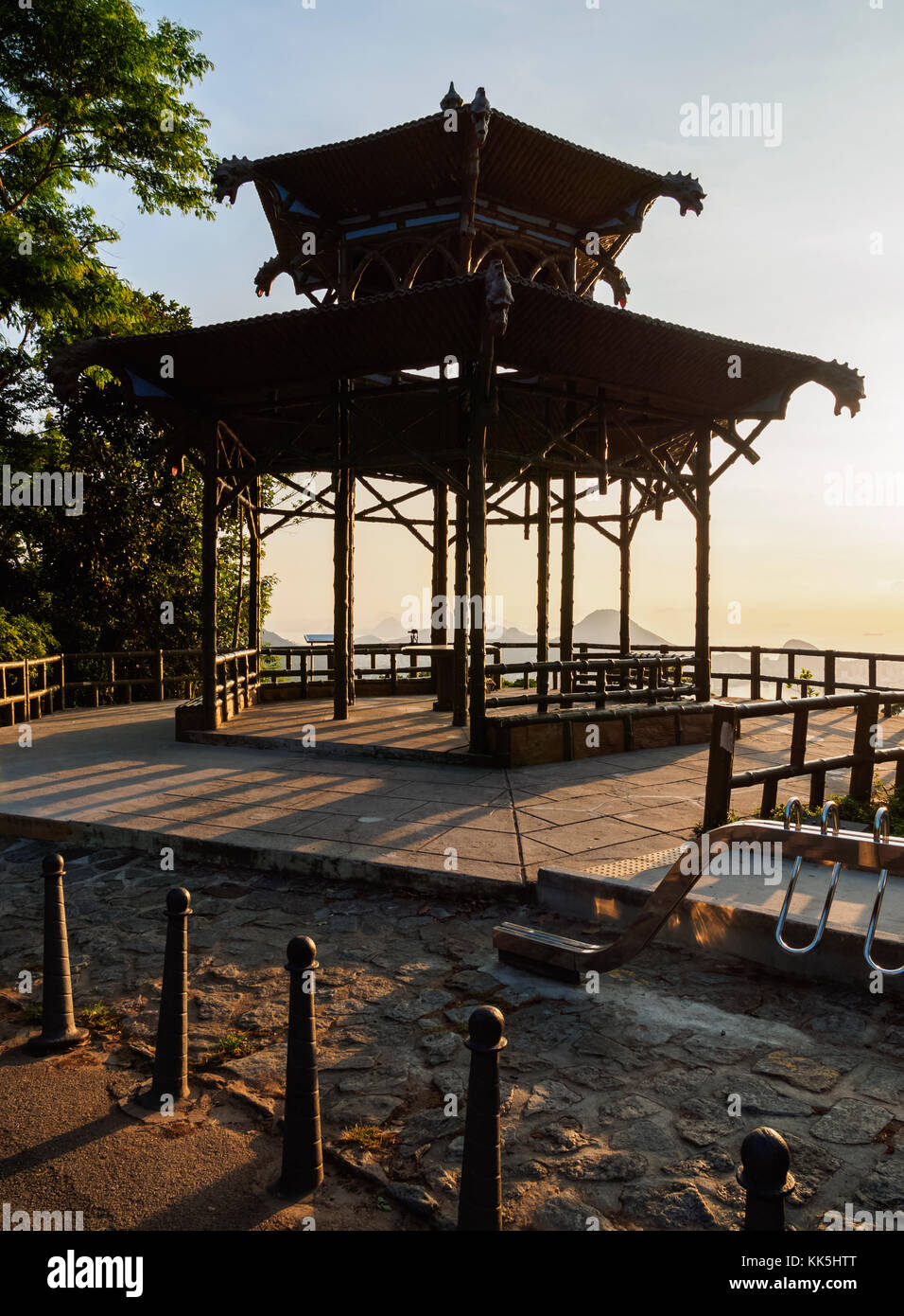 Vista Chinesa, Chinese Belvedere, Tijuca Forest National Park, Rio de ...