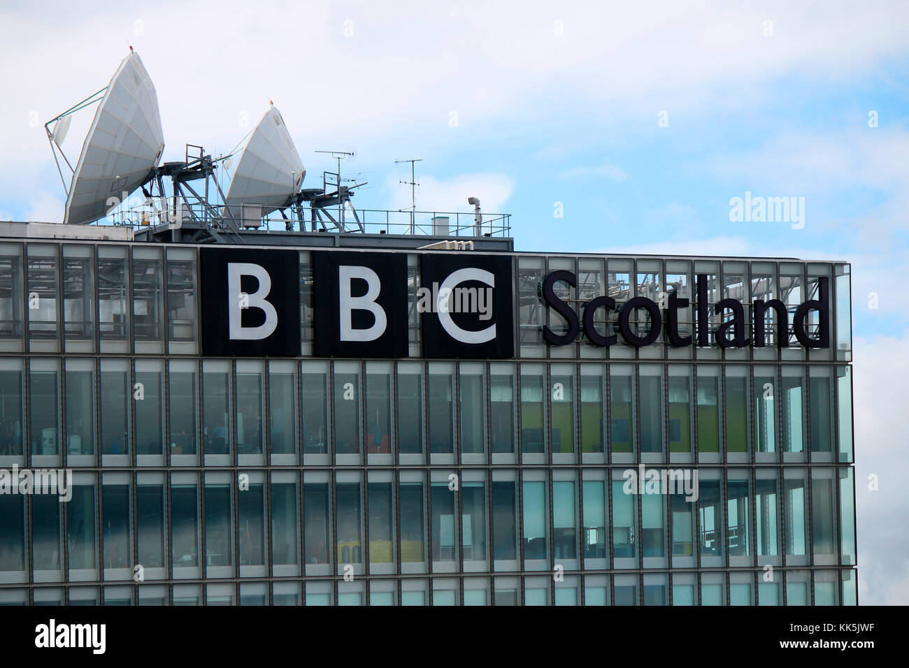Logo: Markenname/ brand name: BBC, Glasgow, Schottland/ Scotland Stock ...