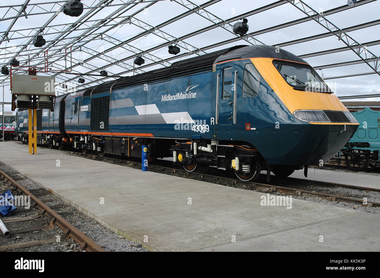 Two Class 43 power cars from an Inter City 125 at The National Railway ...