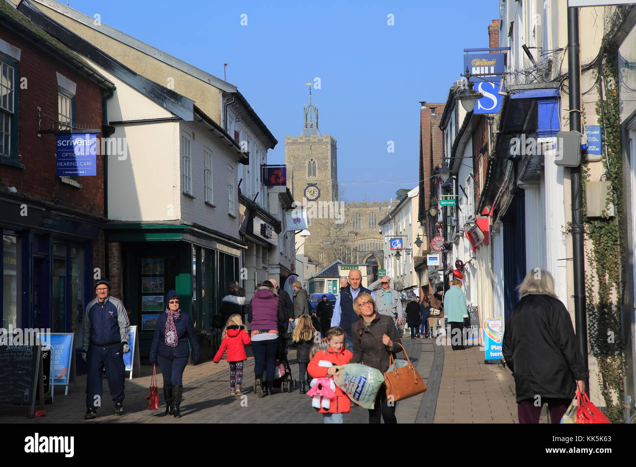 Diss town centre norfolk hi-res stock photography and images - Alamy