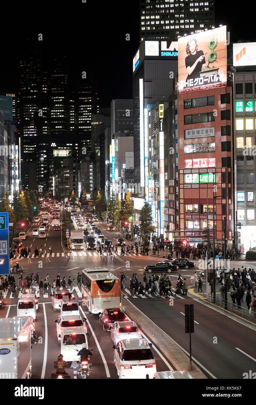 Shinjuku Street View Night High Resolution Stock Photography and Images ...