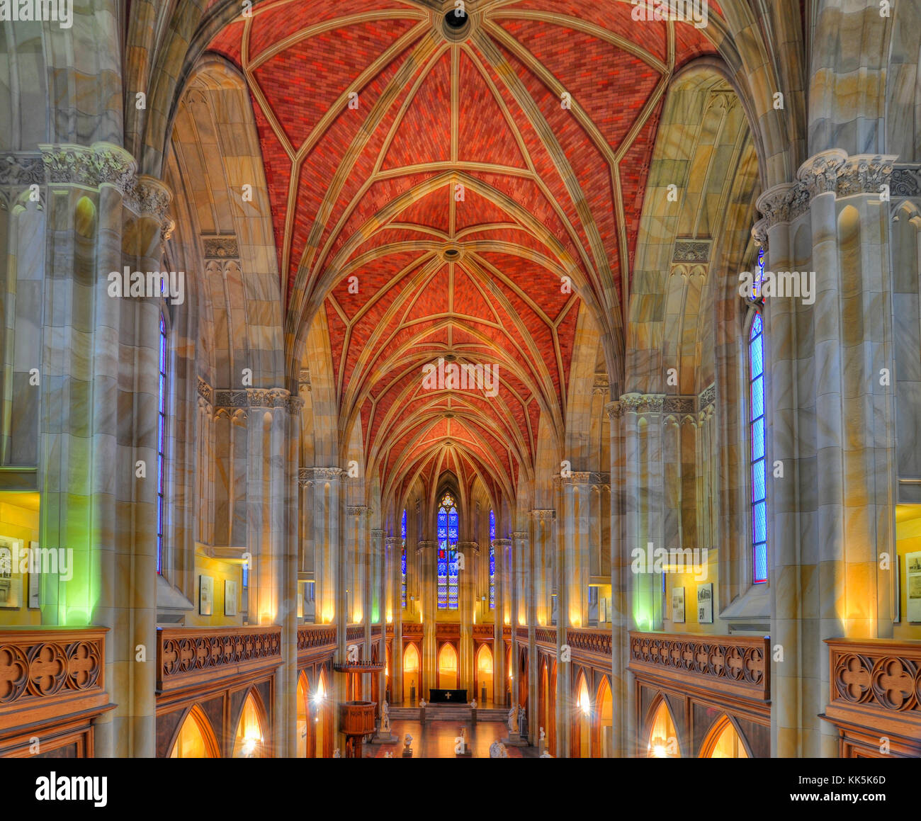 Berlin, Germany - November 8, 2010: Interior of the Friedrichswerder ...