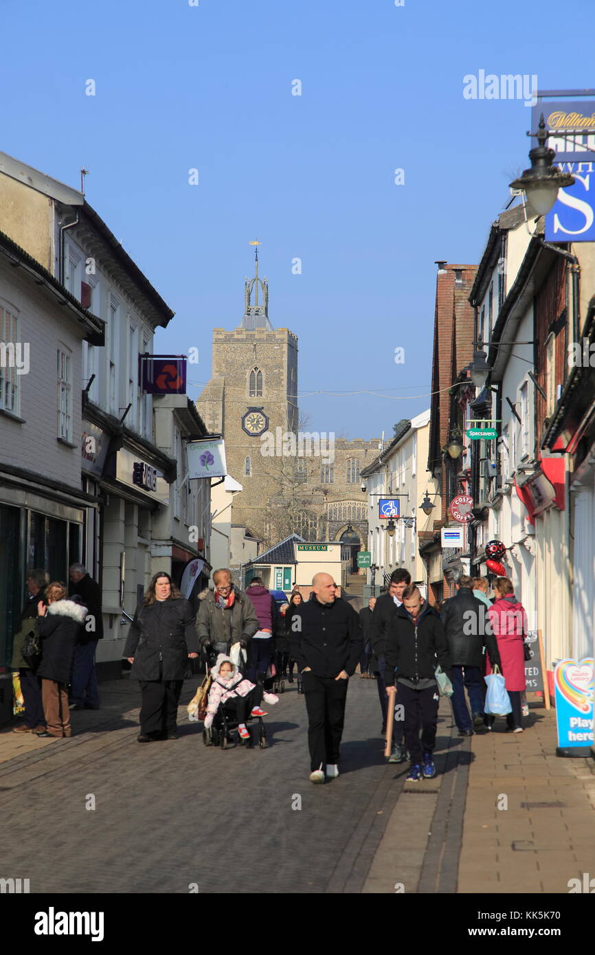 Diss town centre norfolk hi-res stock photography and images - Alamy