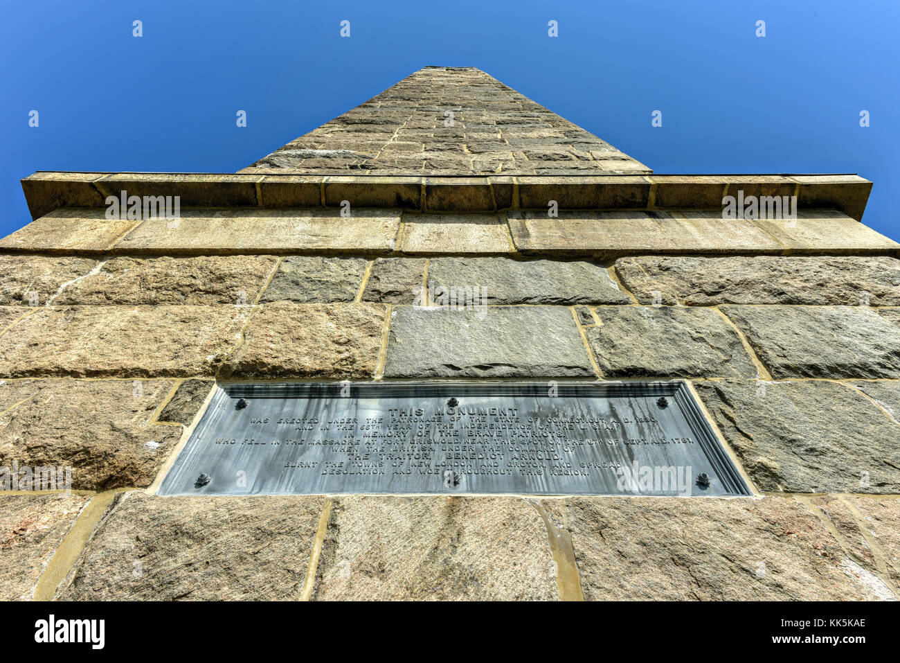 The Groton Monument, also called the Fort Griswold Monument, is a ...