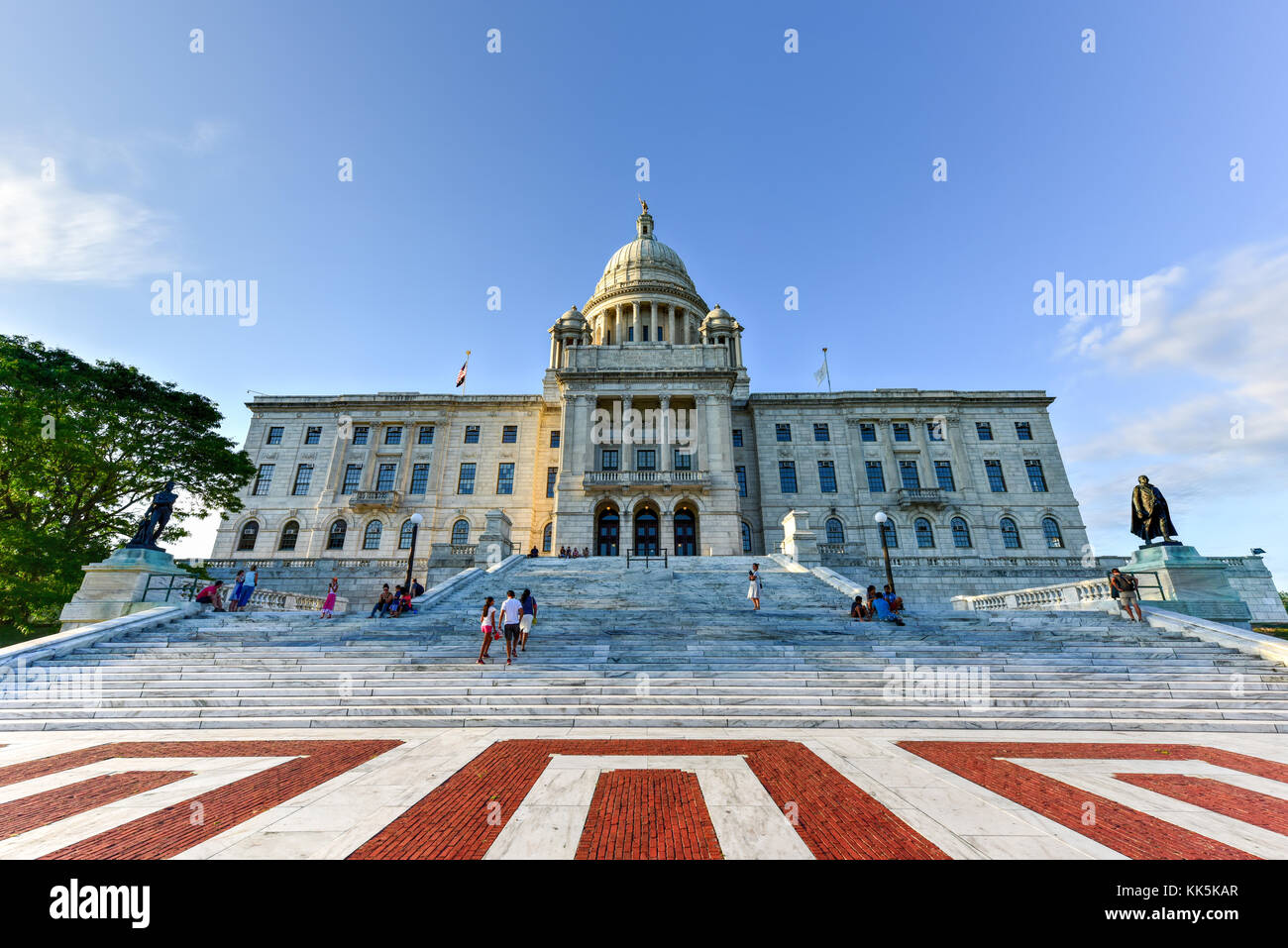 The Rhode Island State House, the capitol of the U.S. state of Rhode ...