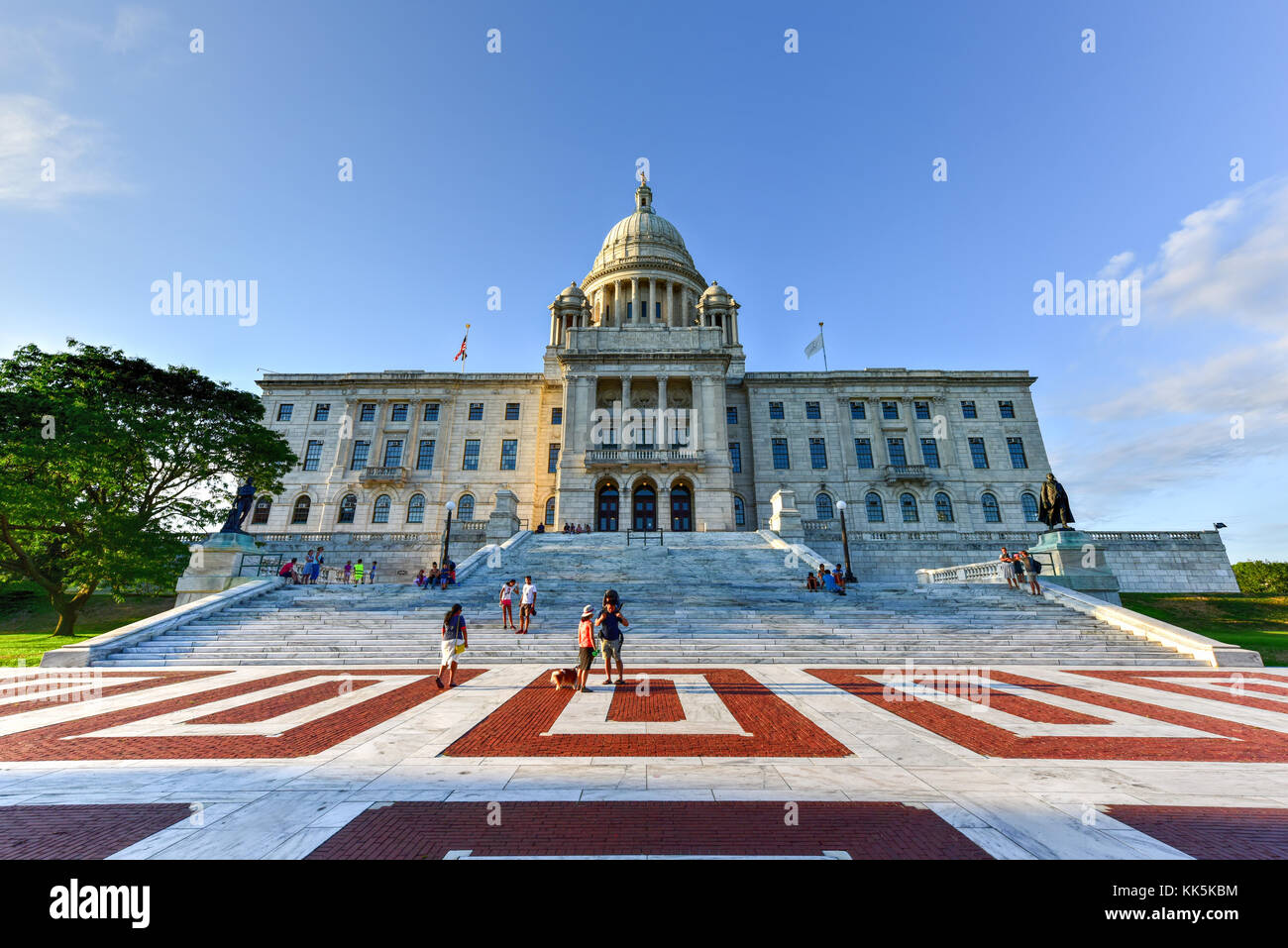 The Rhode Island State House, the capitol of the U.S. state of Rhode ...