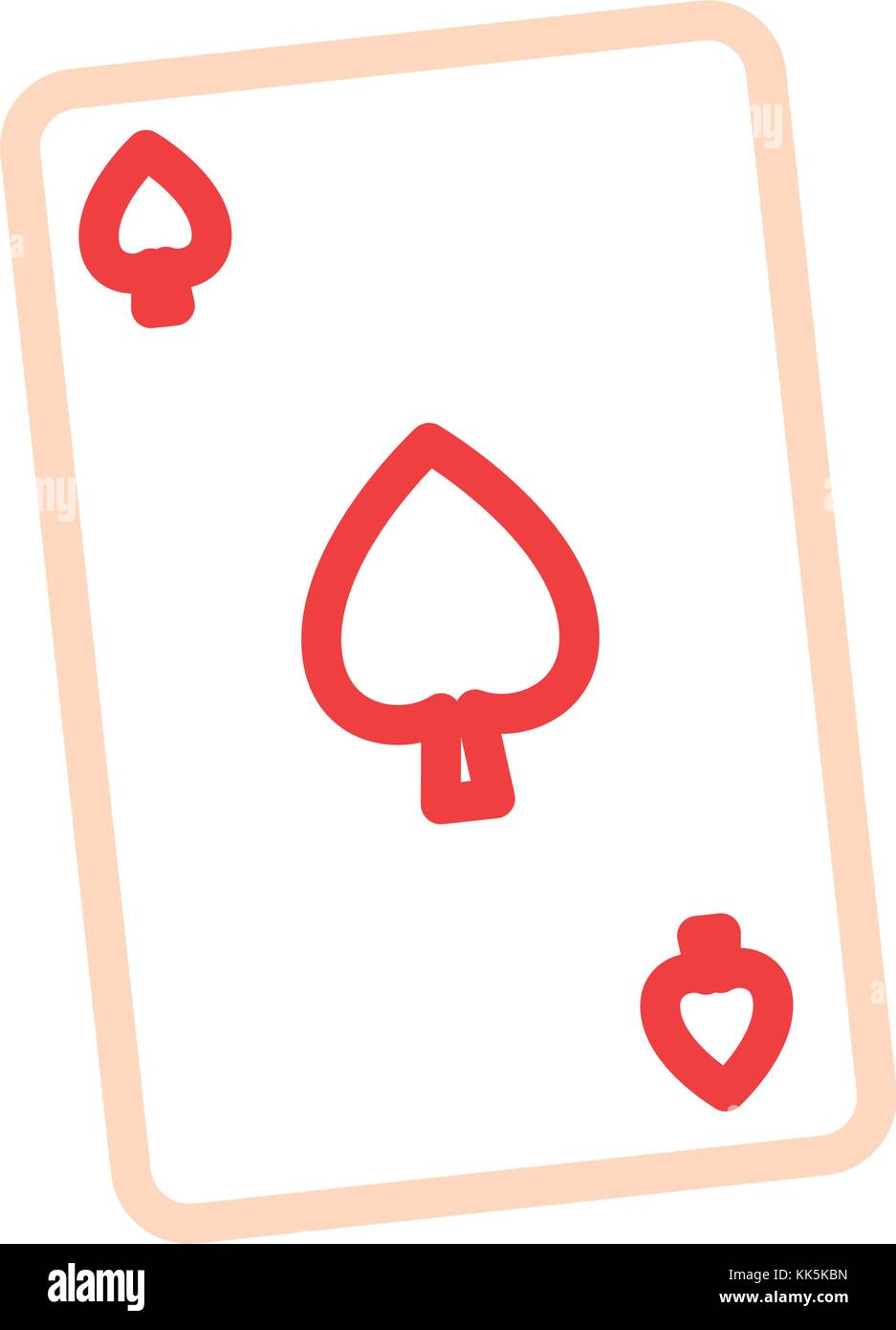 poker cards design Stock Vector Image & Art - Alamy