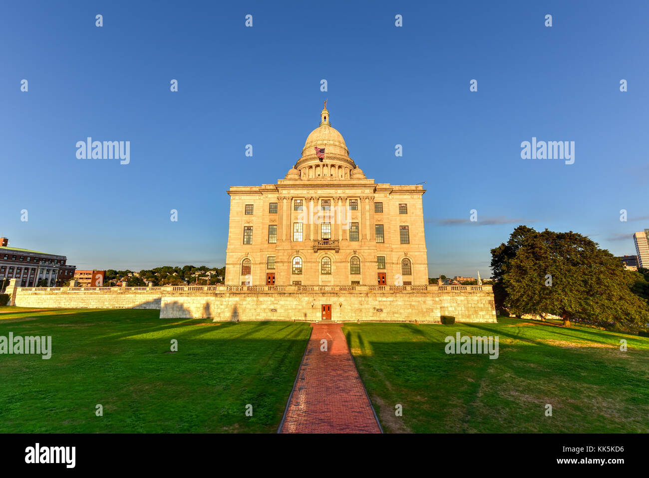 The Rhode Island State House, the capitol of the U.S. state of Rhode ...