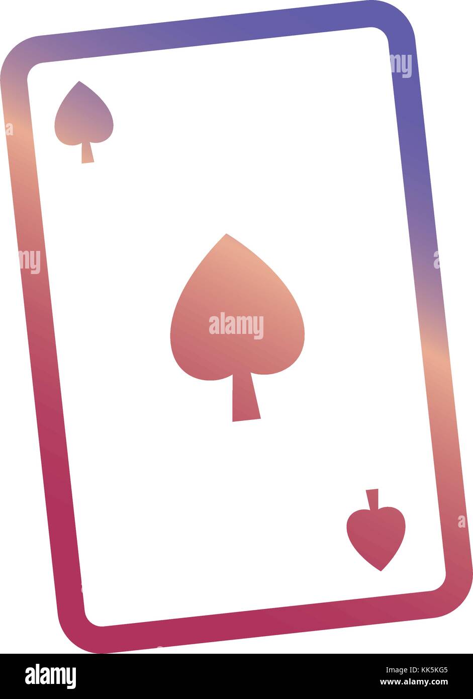 poker cards design Stock Vector Image & Art - Alamy