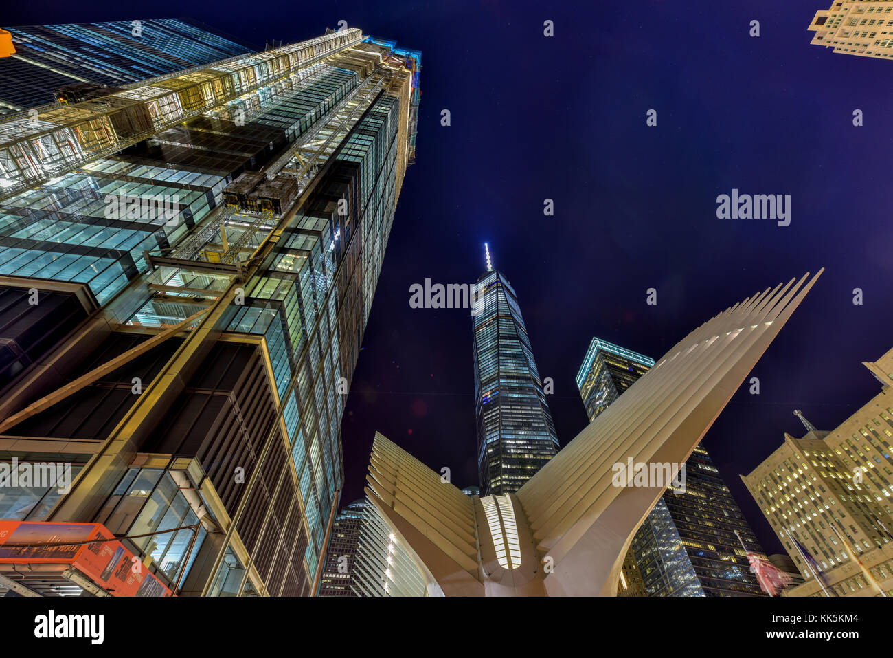 Entrance one world trade center hi-res stock photography and images - Alamy