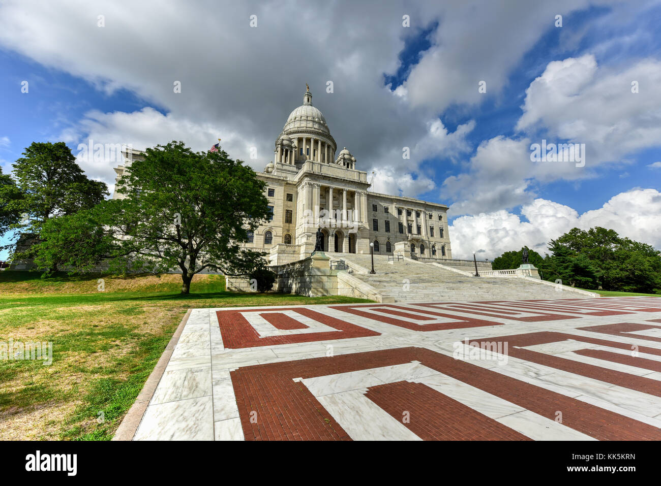 The Rhode Island State House, the capitol of the U.S. state of Rhode ...