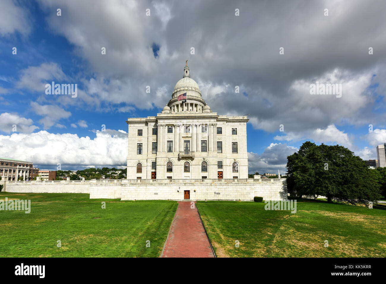 The Rhode Island State House, the capitol of the U.S. state of Rhode ...