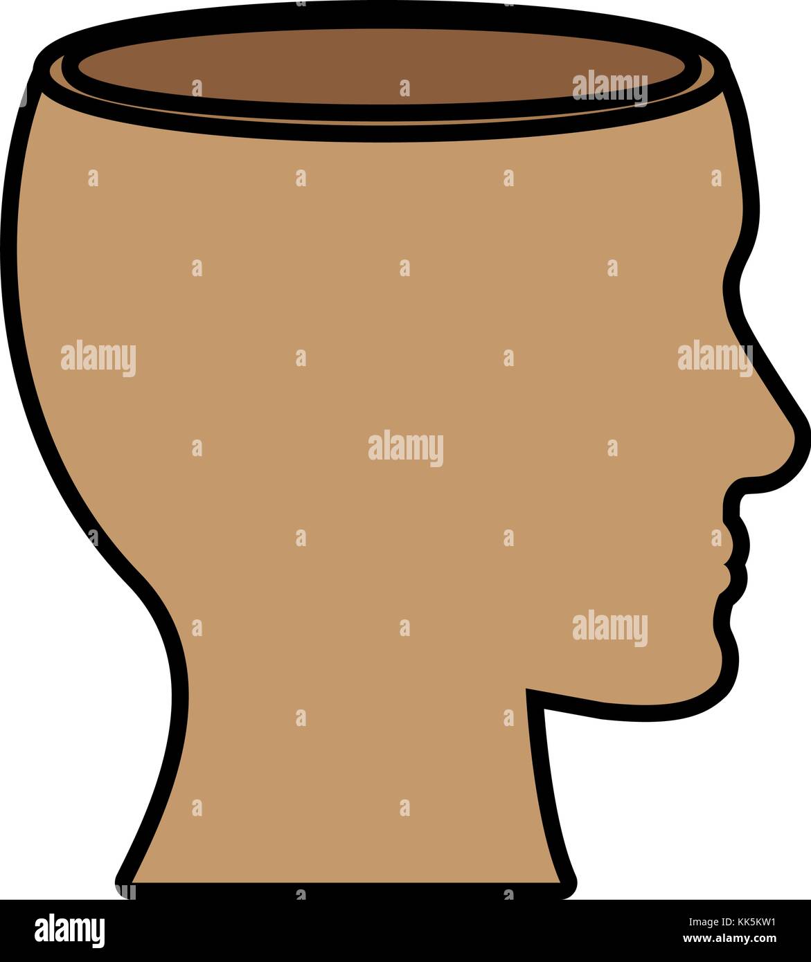 human head icon Stock Vector Image & Art - Alamy