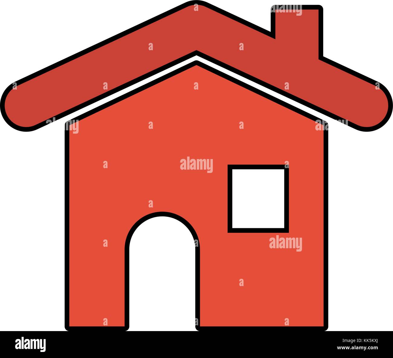 house shape icon Stock Vector Image & Art - Alamy