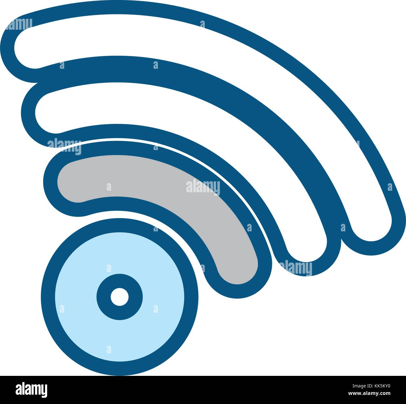 wireless sign icon Stock Vector Image & Art - Alamy