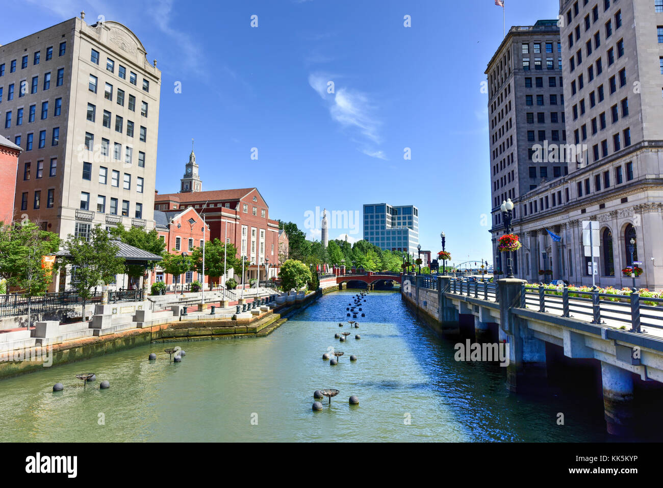 Providence rhode island waterplace park hi-res stock photography and ...