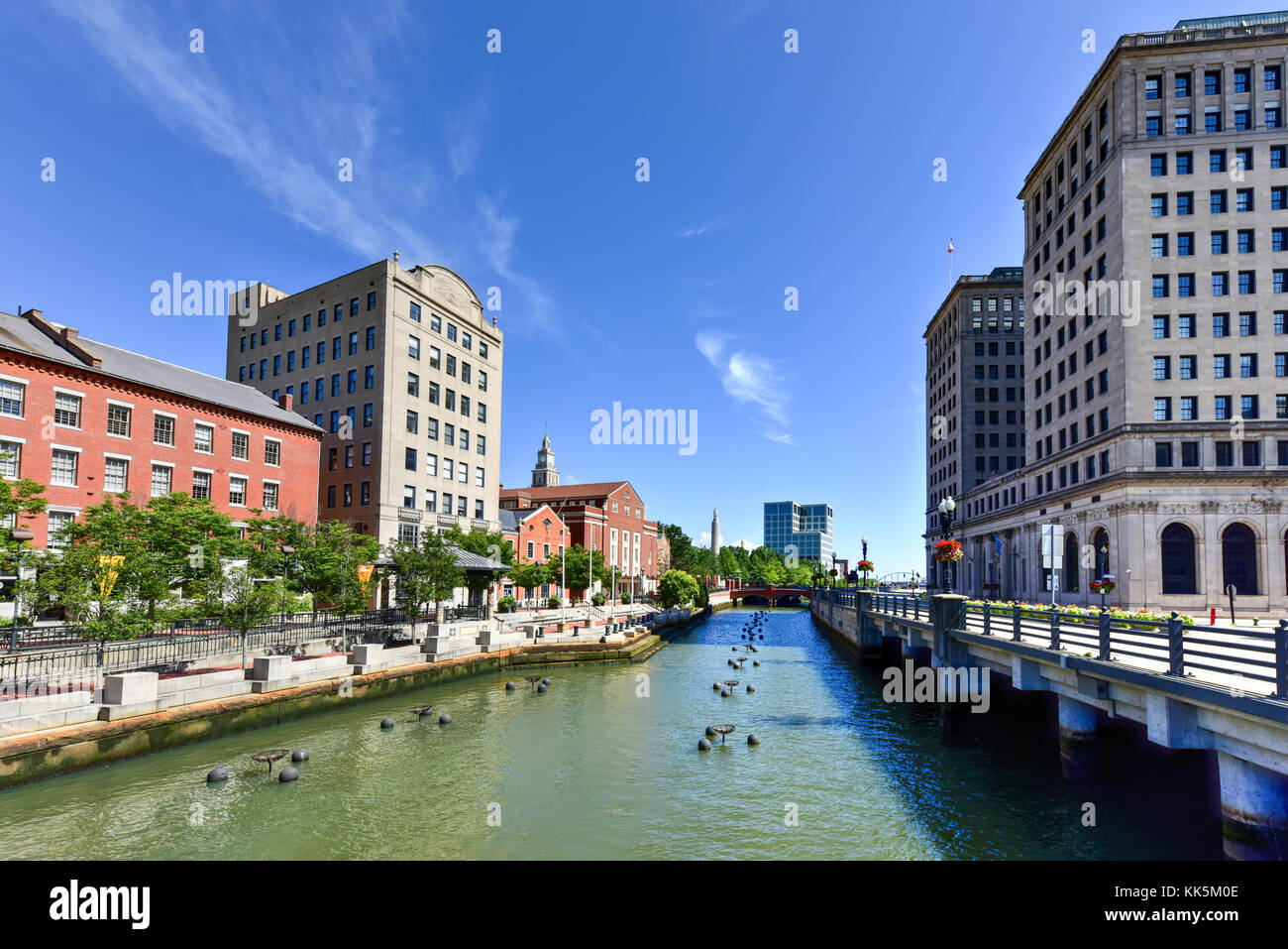 Providence, Rhode Island cityscape at Waterplace Park Stock Photo - Alamy