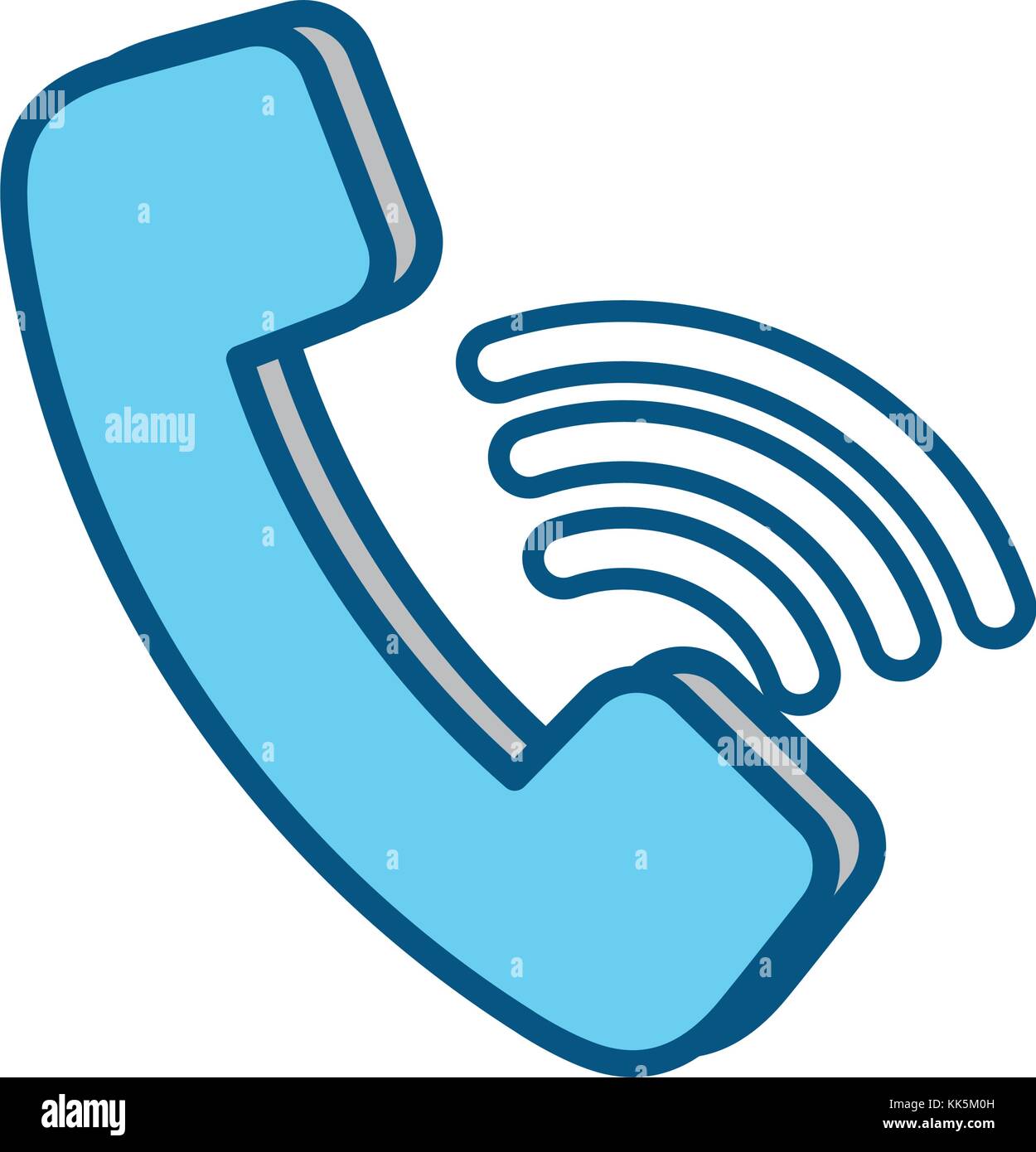 phone handset icon Stock Vector Image & Art - Alamy