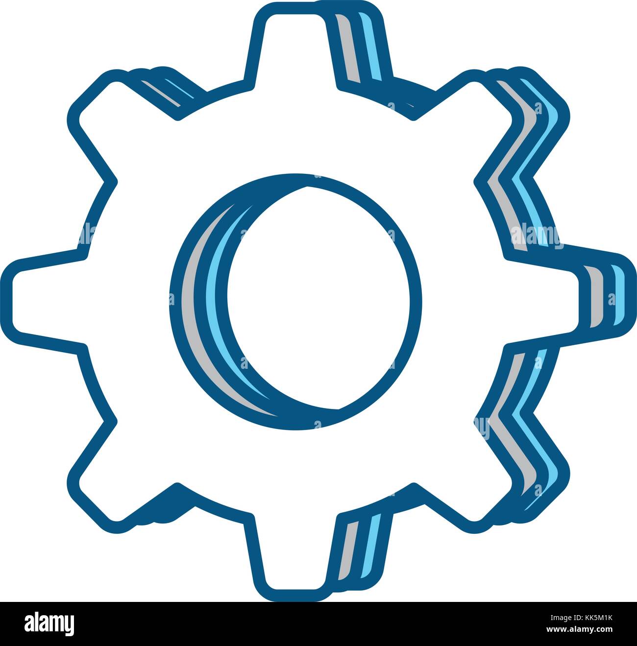cogwheel icon image Stock Vector Image & Art - Alamy